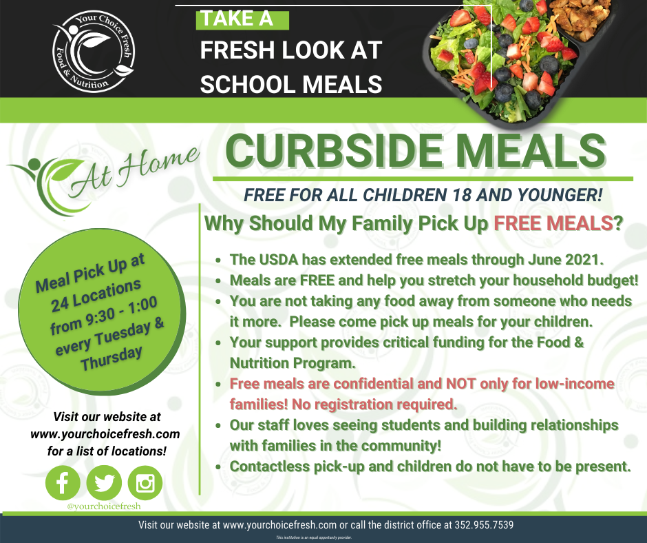 FREE MEALS FOR ALL CHILDREN 0-18 ! | Children's Trust of Alachua County ...